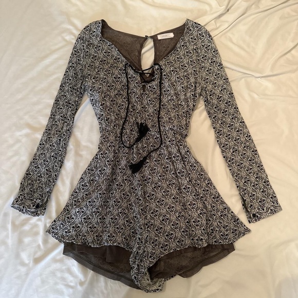 Anthropologie | Other | Very Cute And Stretchy Romper From A Boutique 3 ...